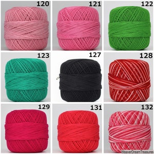 Crochet Thread Size 10 (30g) / Omega Crochet Thread / 100% Fine ...