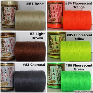 La Espiga No.9 100% Nylon Omega, Crochet Thread, Thread for Crafts ...