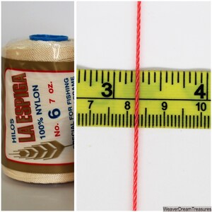 La Espiga No.6 100% Nylon. Omega. Crochet Thread for Crafts - Etsy