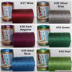 La Espiga No.6 100% Nylon. Omega. Crochet Thread for Crafts - Etsy