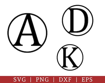 Monogram Svg Png Alphabets Initial Svg Split Monogram Svg Monogram ...