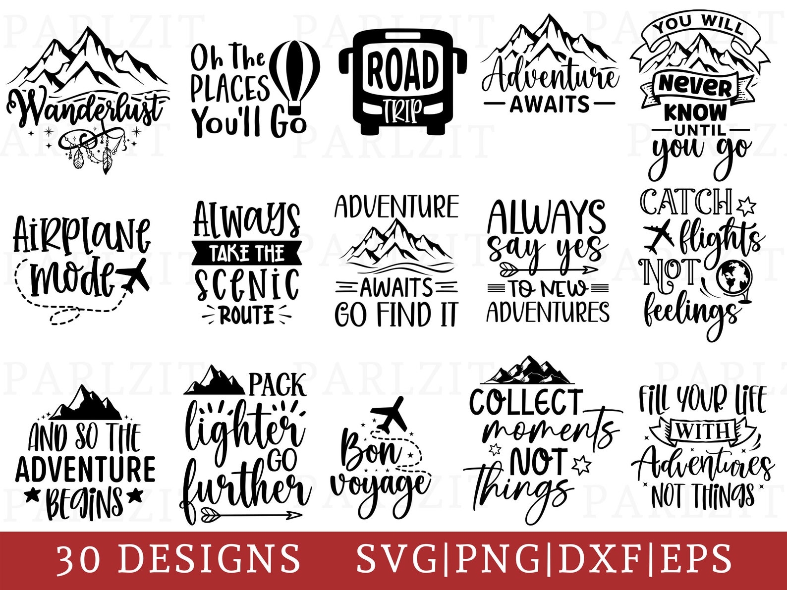 Adventure SVG Bundle Camping SVG Road Trip Svg Adventure - Etsy