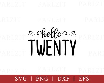 Hello Twenty-three Designs in SVG DXF EPS and Png Formats - Etsy