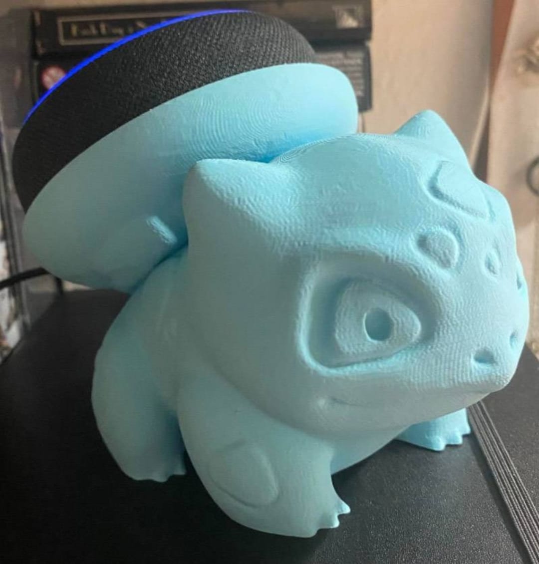 Bulbasaur Echo Dot 3rd Gen Holder Stand free Delivery UK - Etsy