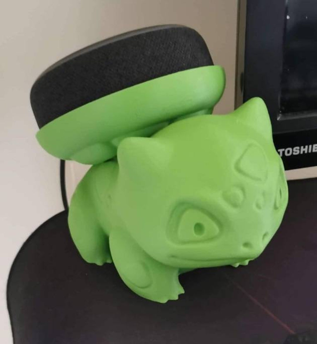 Bulbasaur Echo Dot 3rd Gen Holder Stand free Delivery UK - Etsy