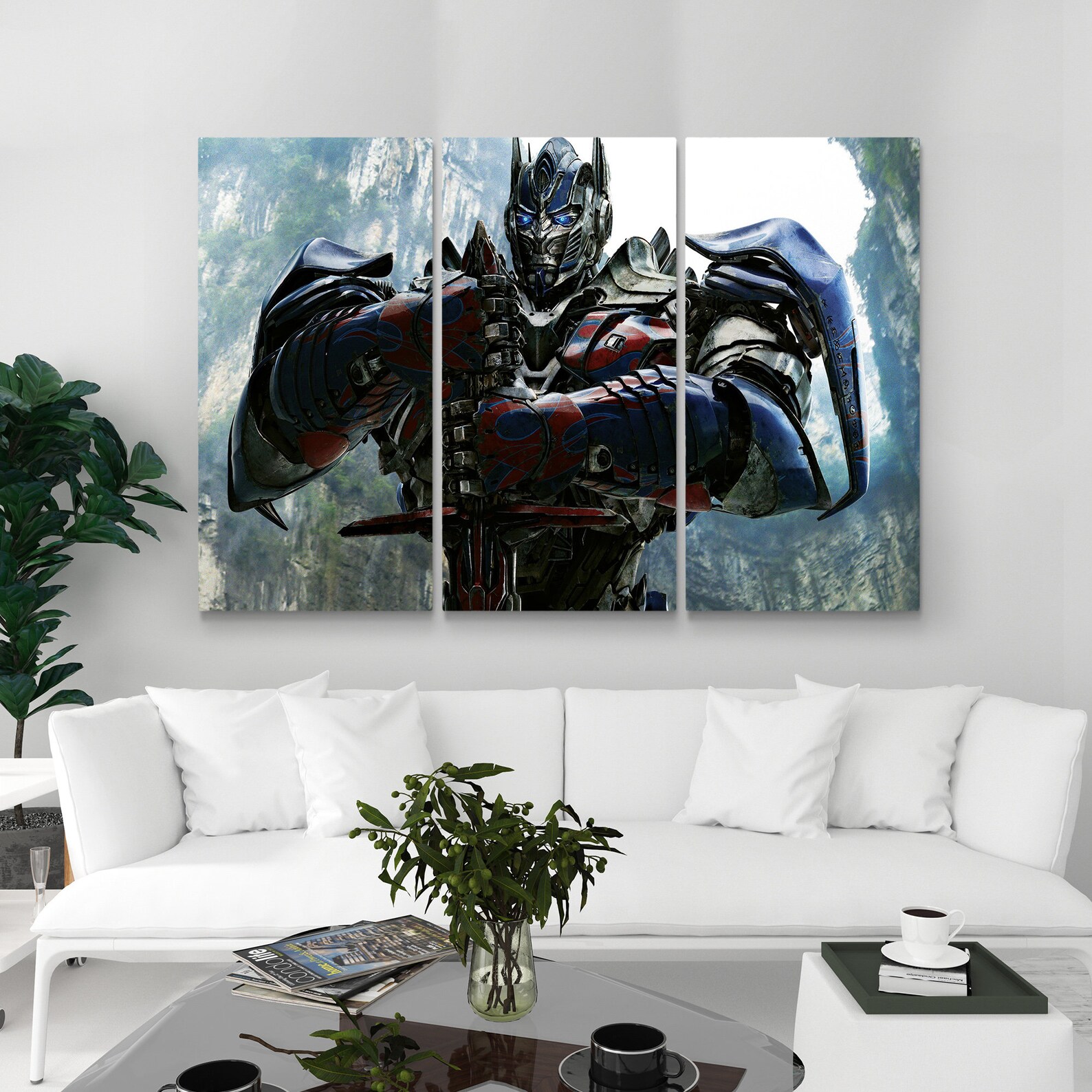 Optimus Prime Canvas Hero of Transformers Canvas Decor Wall - Etsy