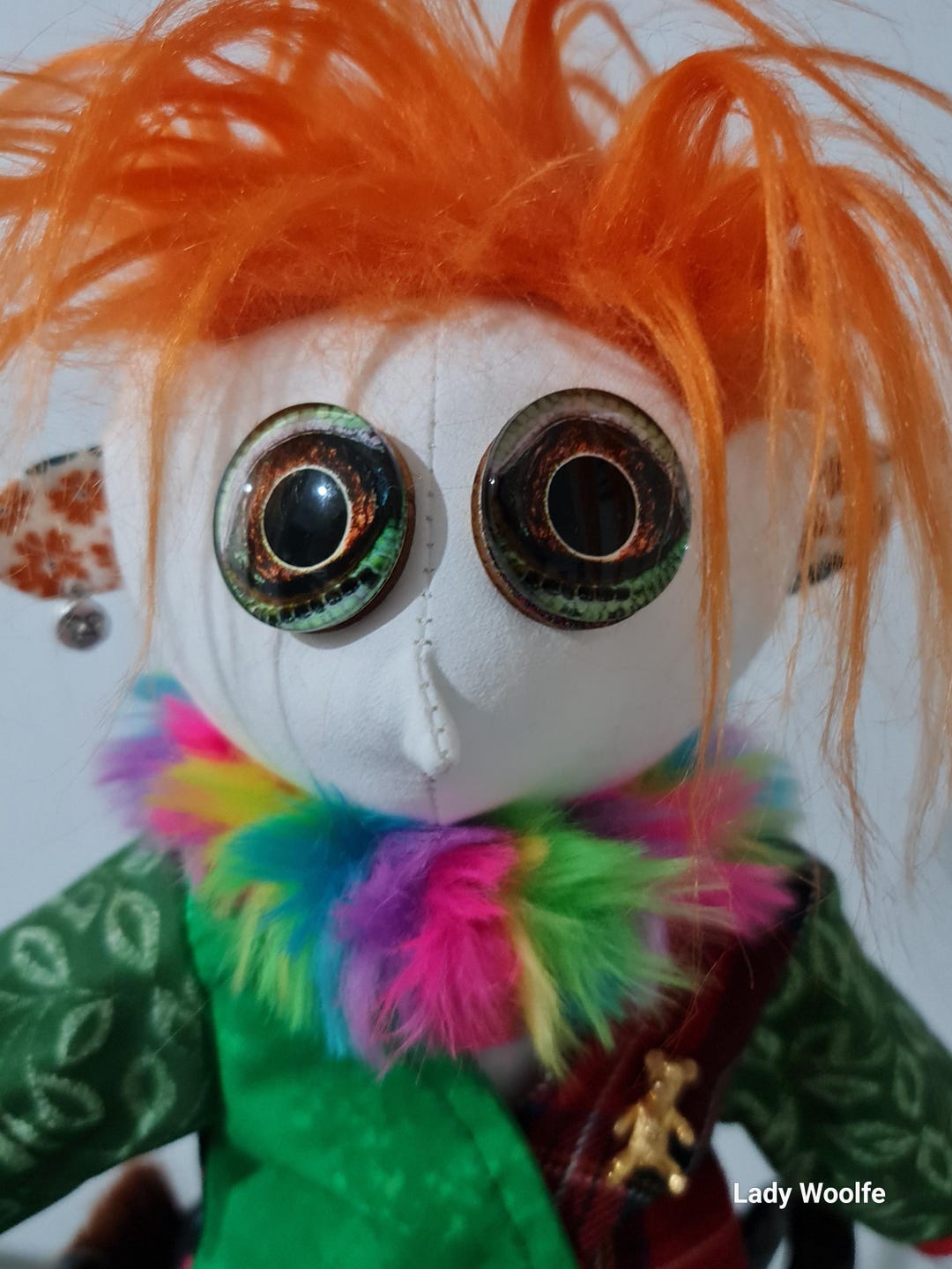 Nearly Neil the Village Idiot Shelf Sitting Doll, Whimsical Handmade ...