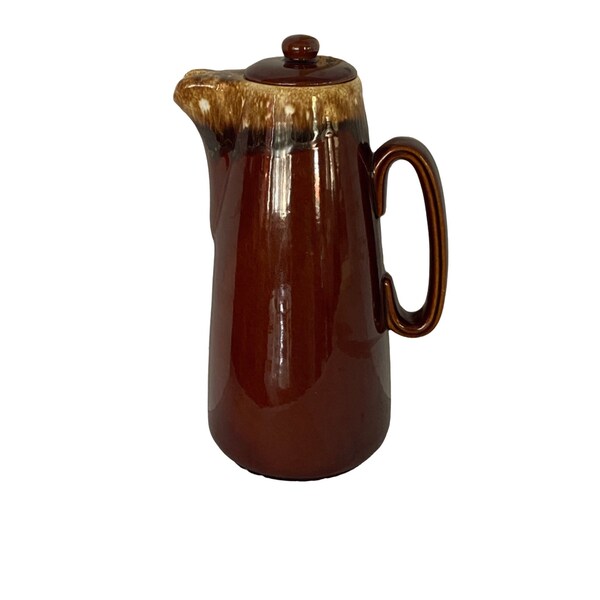 Brown Drip Pottery - Etsy
