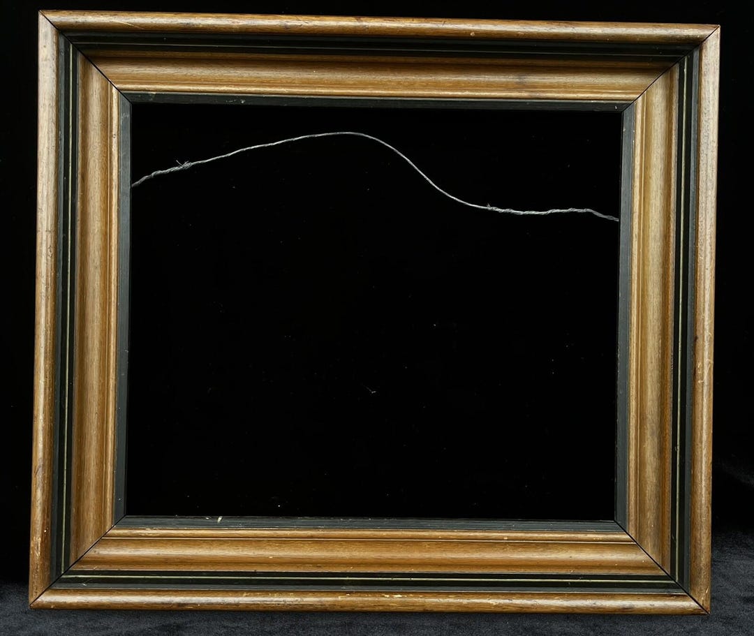 Antique Walnut Picture Painting Frame 13.5 X 11.5 Civil War Era ...