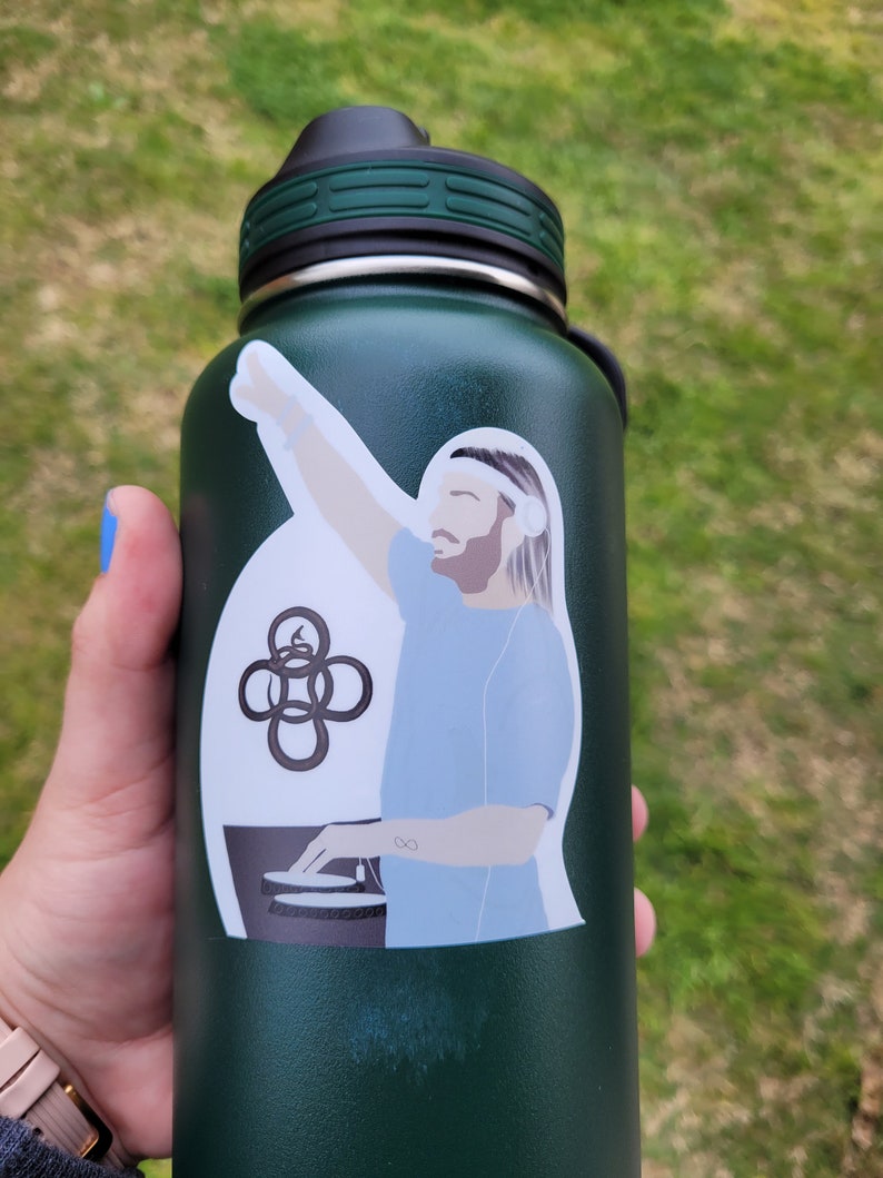 Alesso Inspired Vinyl Sticker Water Proof Laptop Sticker EDM Sticker ...