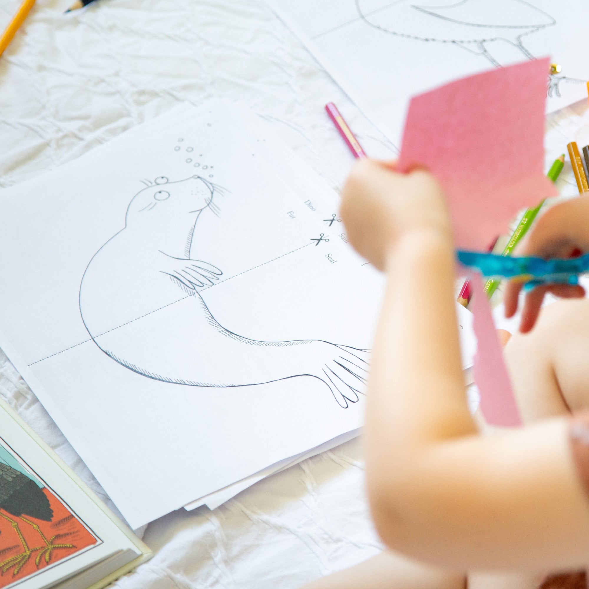 Fantasy Animal Flip Book Printable Craft Activity - Etsy