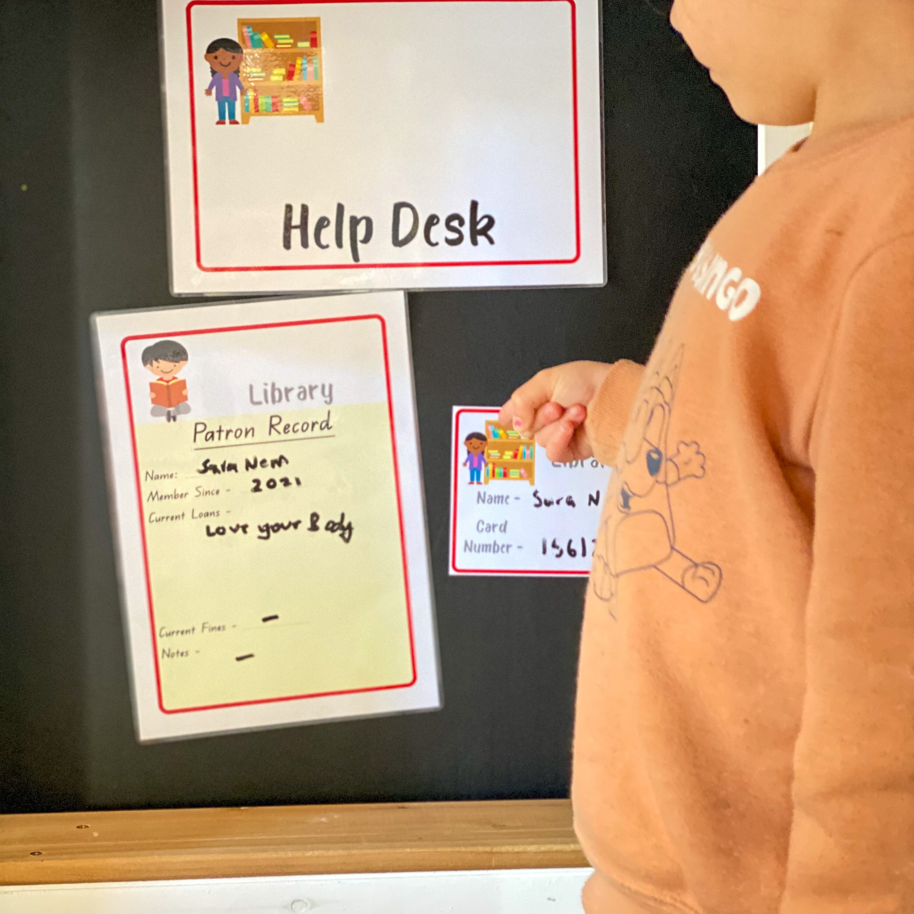 The Library Printable Play Pack - Etsy