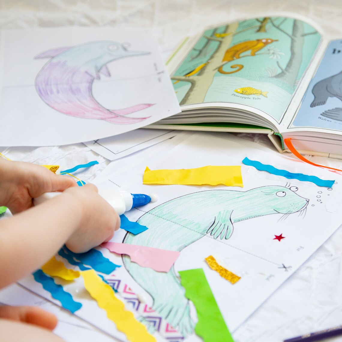 Fantasy Animal Flip Book Printable Craft Activity - Etsy