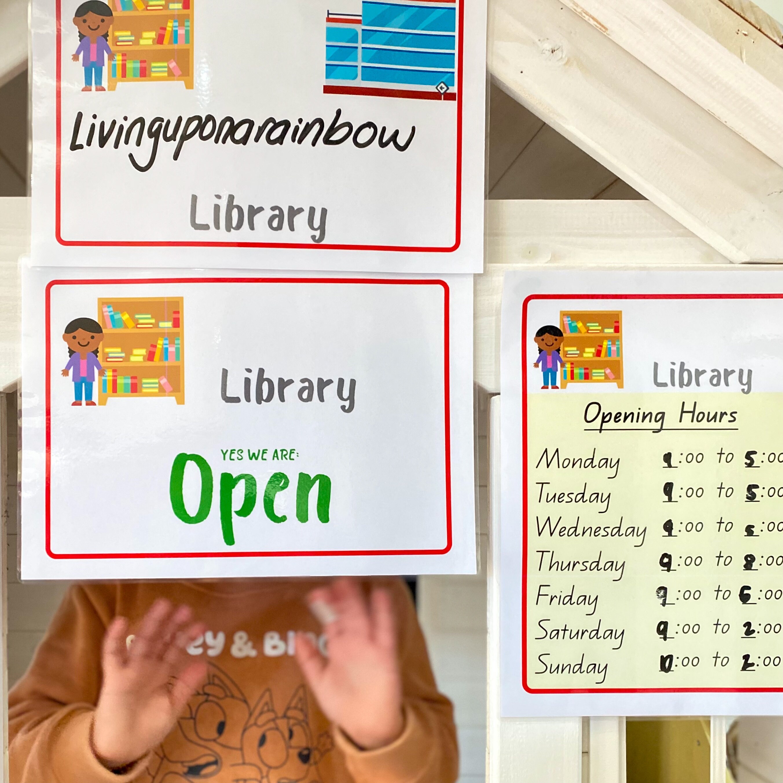 The Library Printable Play Pack - Etsy