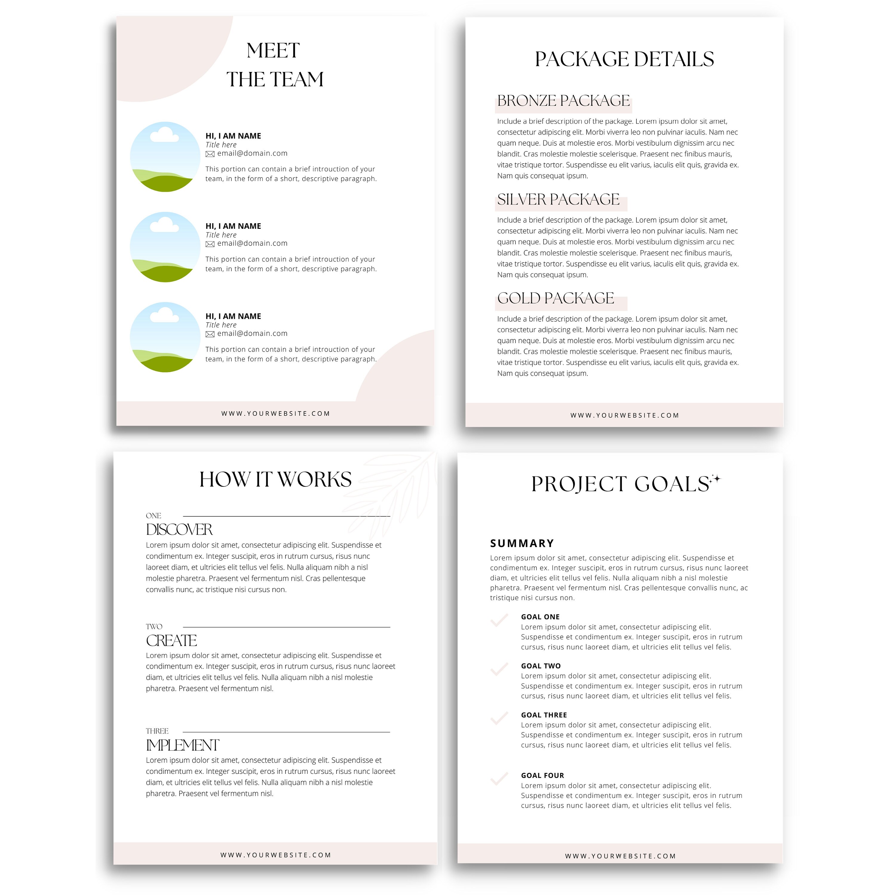Customizable Client Onboarding Template welcome Packet Client ...