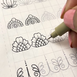 Mandala Pattern Templates: Beginner Art Practice Sheets (digital ...