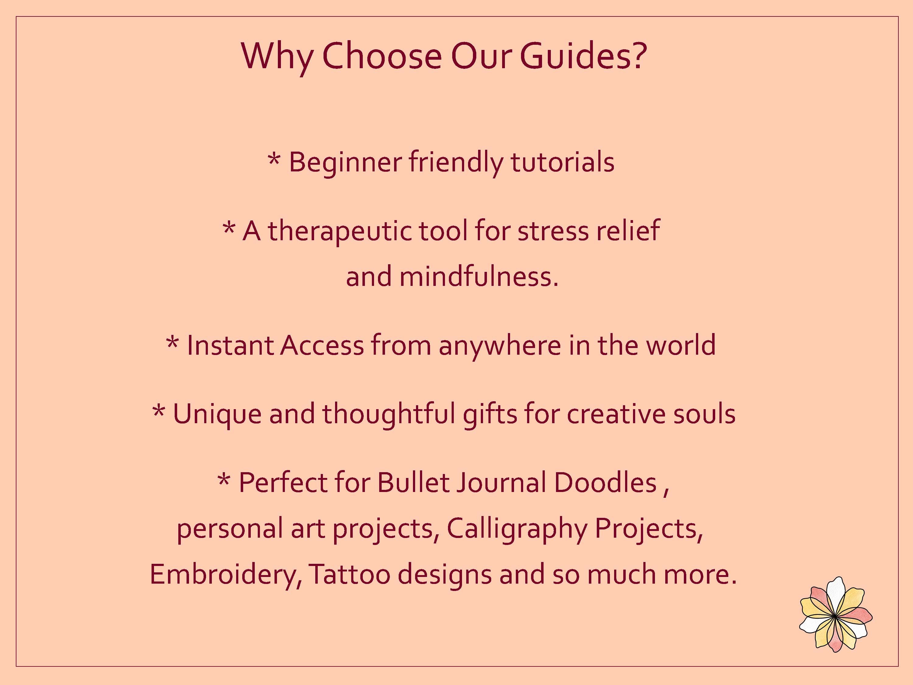 Floral Bundle, How to Draw Flowers for Beginners, Realistic Flower ...