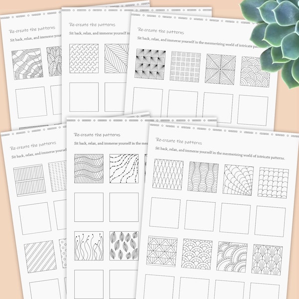 Zentangle Doodles - Etsy