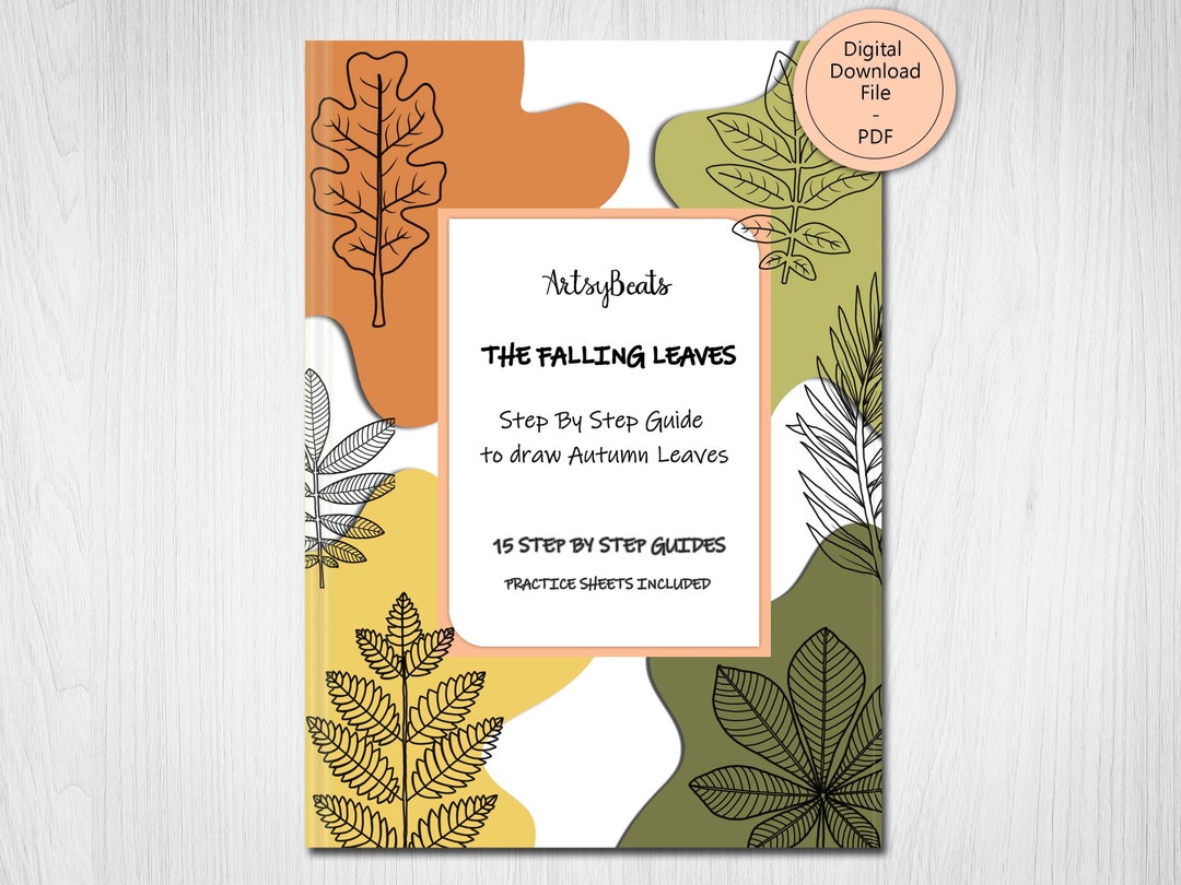 How to Draw Autumn Leaves,15 Step-by-step Lessons, Drawing Guides ...