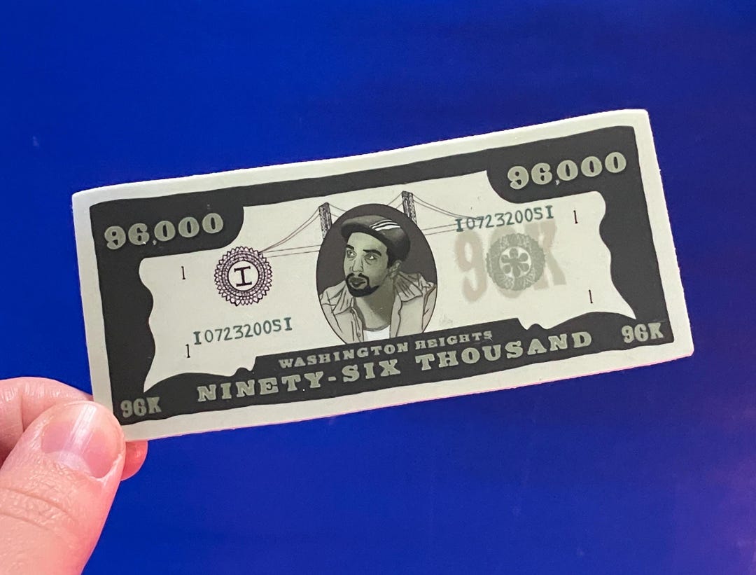 In the Heights 96,000 Dollar Bill Broadway Musical Lin-manuel Miranda ...