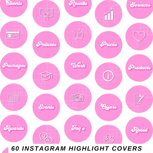 Highlight Covers - Etsy