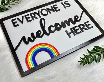 Pride Welcome Sign | Etsy