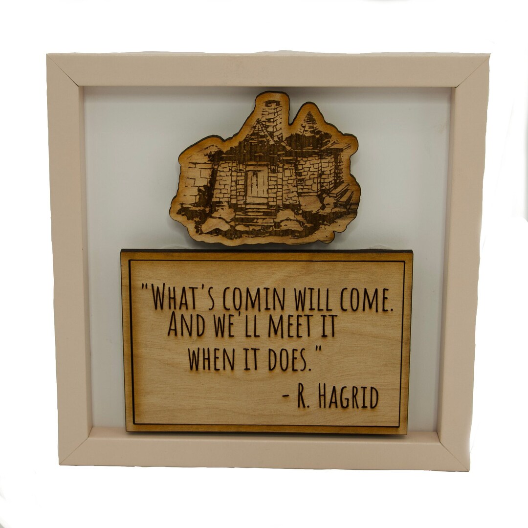 Wizard Hut Print and Inspiring Quotes Wizard Wall Art Gift - Etsy
