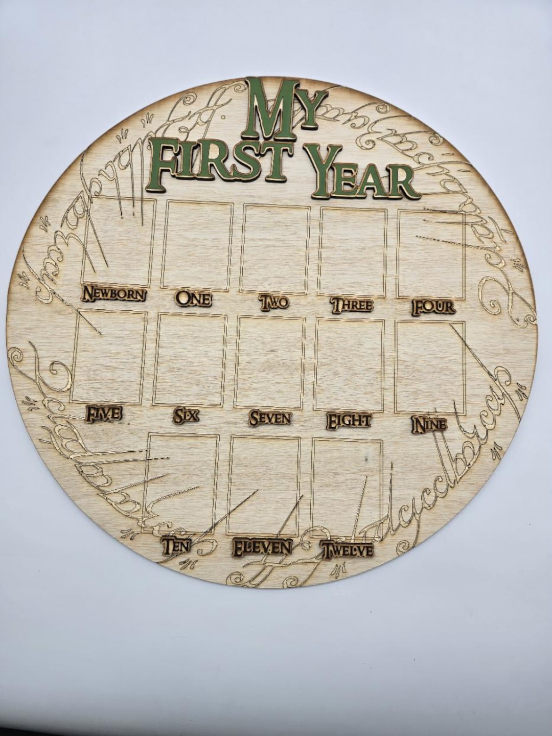 My First Year Inspired by Hobbit Lord of the Rings |baby Shower Gift ...