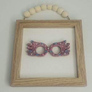 Wizard Glasses With Beads, Wizard Art, Wizard Decor, Wizard Wall Art ...