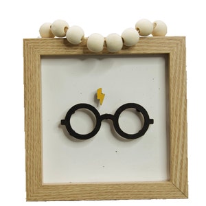 Wizard Glasses With Beads, Wizard Art, Wizard Decor, Wizard Wall Art ...