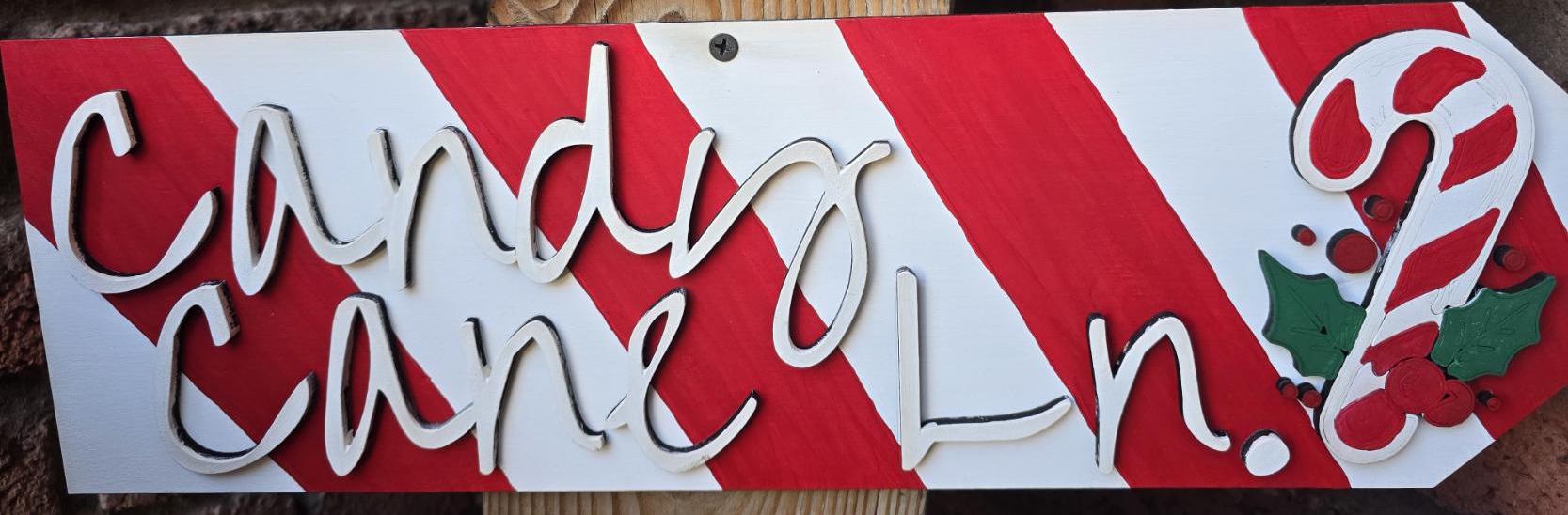 Winter/ Christmas Directional Signs | Direction Signpost | Street Signs ...