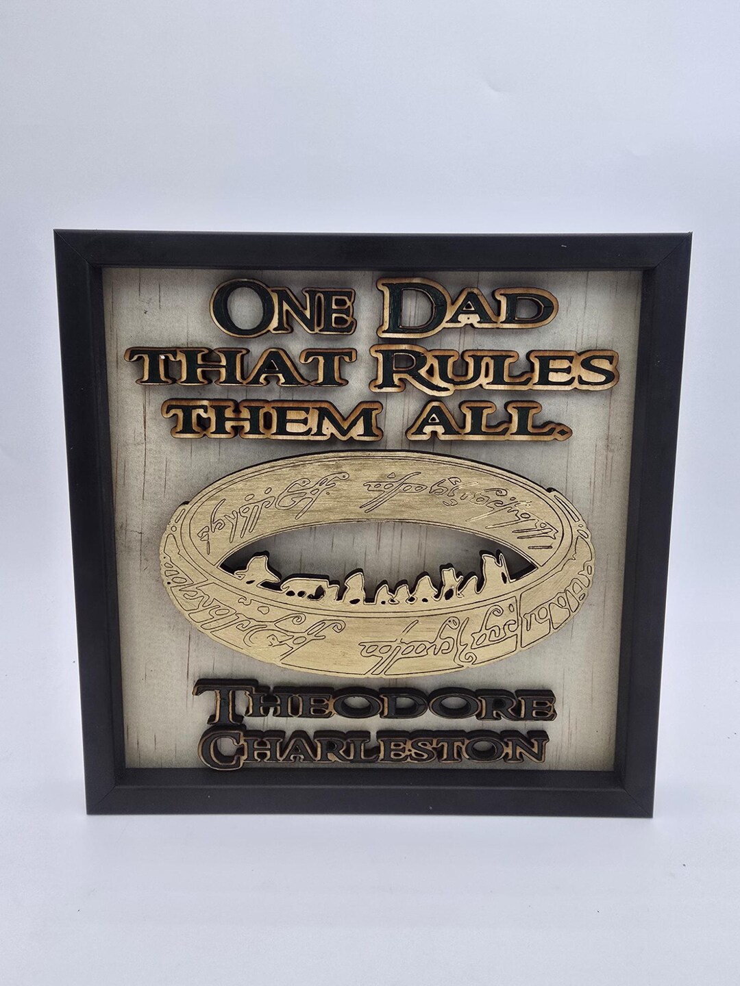 Shire-inspired Father's Gift| Fathers Day| Fan Art| One Dad That Rules ...