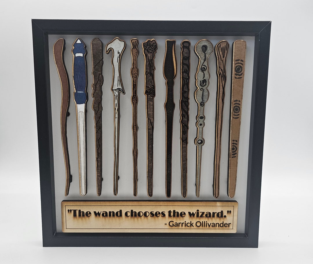 Wizard Print With Wands, Inspiring Quote, Wizard Art, Wizard Wand ...