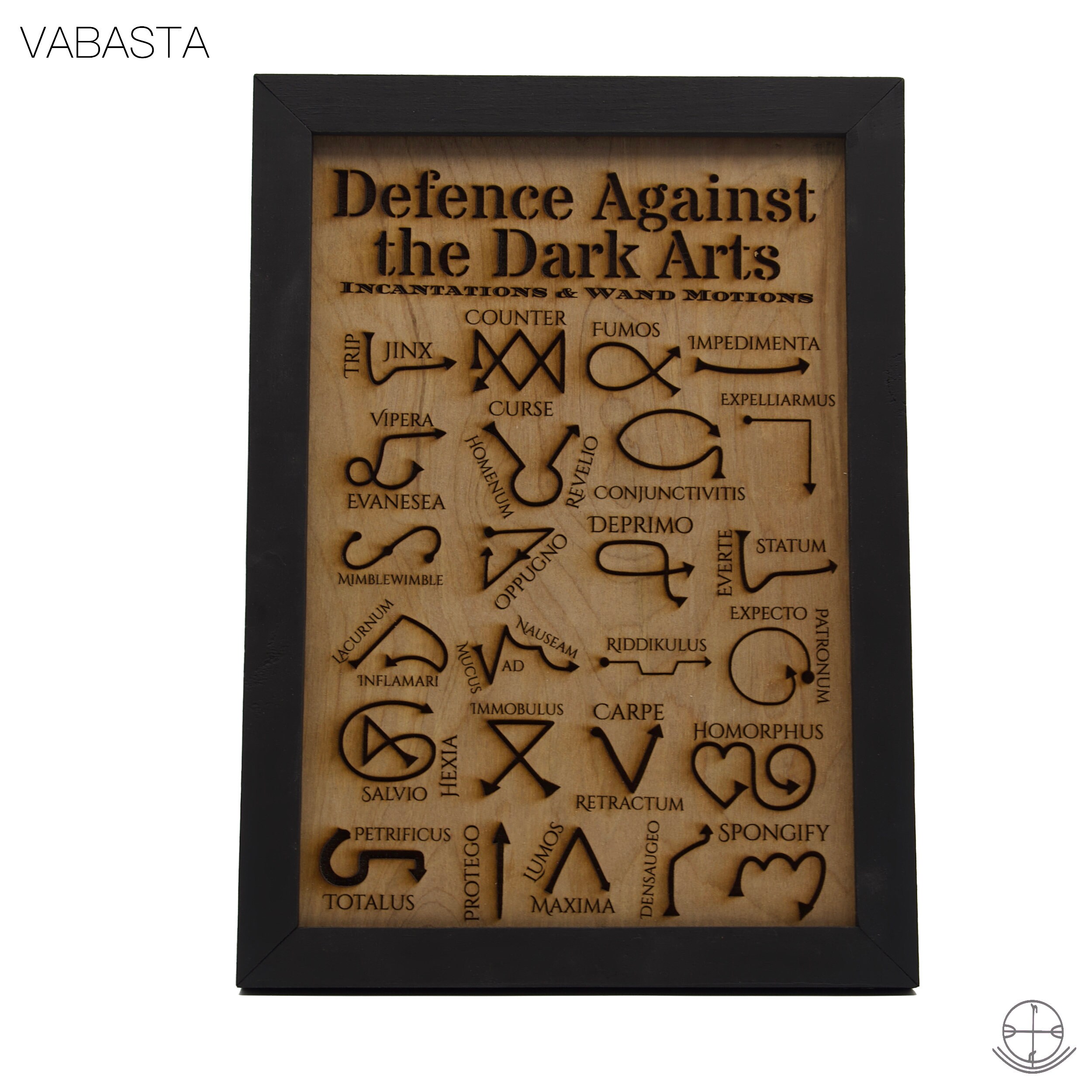 Wand Motion Dark Arts Spells Sign Wands Wall Art Home Decor - Etsy