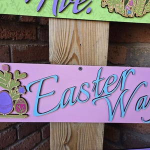 Easter Directional Signs | Direction Signpost | Street Signs | Places ...