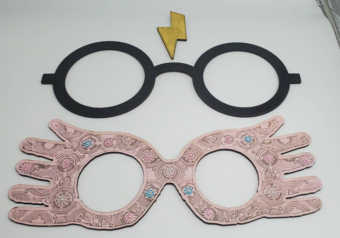 Big Wizard Glasses in Set of 2 - Etsy