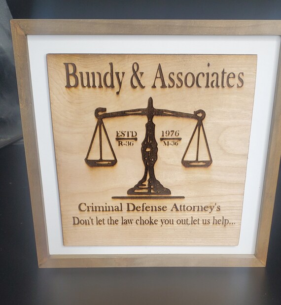 Serial Killer Sign Bundy & Associates Jeffery Dahmer/ Ted - Etsy