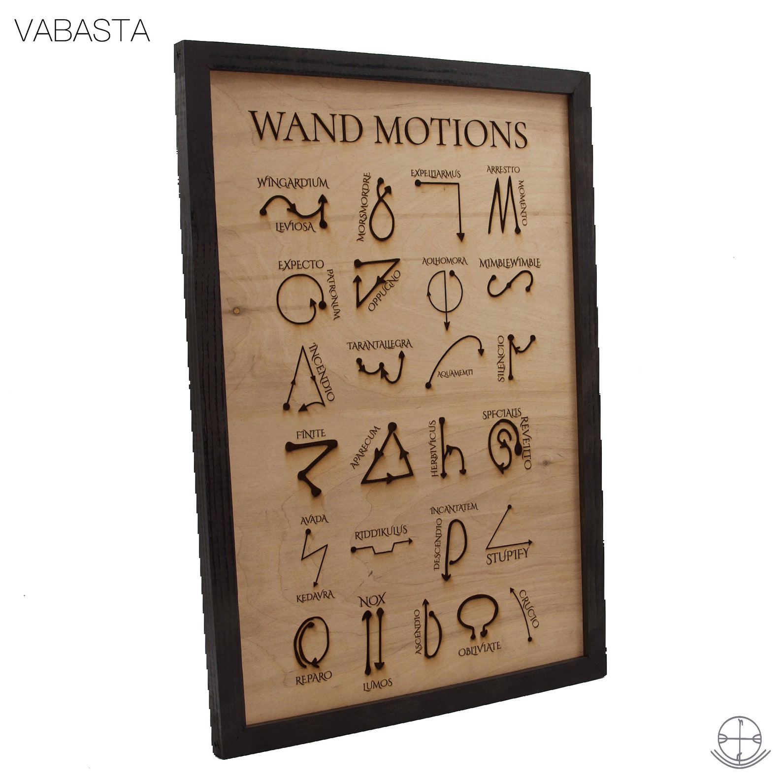 Wand Motion Spells Sign Wands Wall Art Home Decor Magic - Etsy