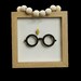 Wizard Glasses With Beads, Wizard Art, Wizard Decor, Wizard Wall Art ...