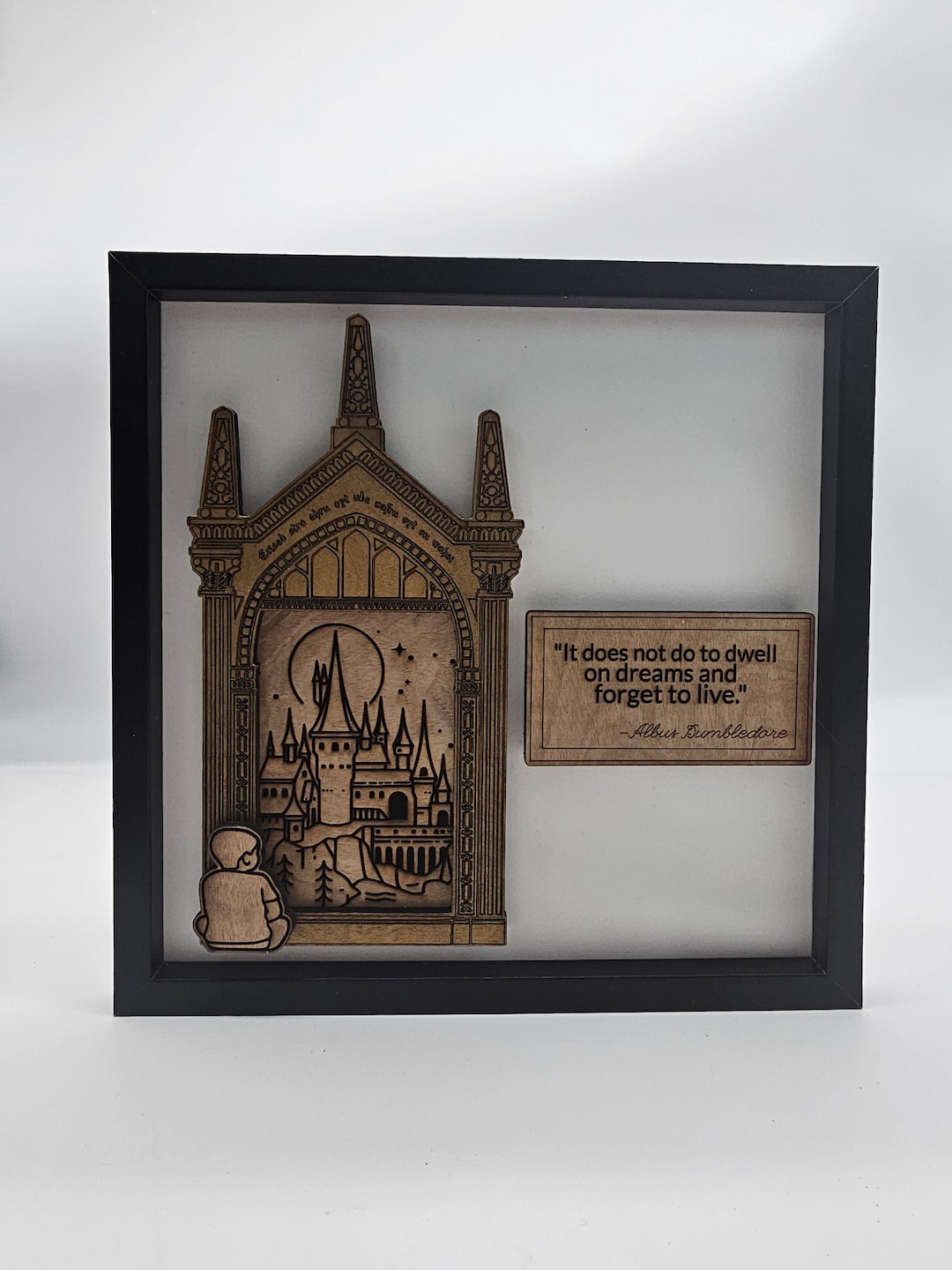 Wizard Mirror With an Inspiring Quote, Wizard Gift, Wizard School ...