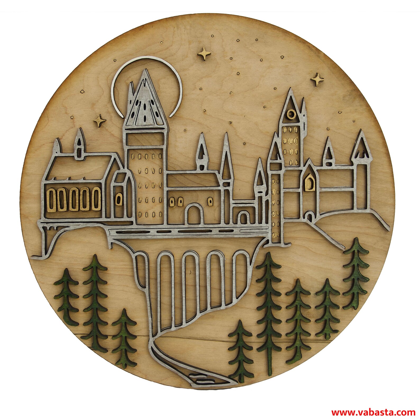 Wizard Castle Round Sign Wizard Print Wizard Nursery Wizard - Etsy