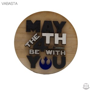 May the 4th Be With You Star Wars Inspired Photo Round/star Wars Day - Etsy