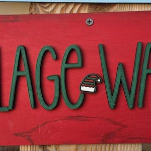Winter/ Christmas Directional Signs | Direction Signpost | Street Signs ...