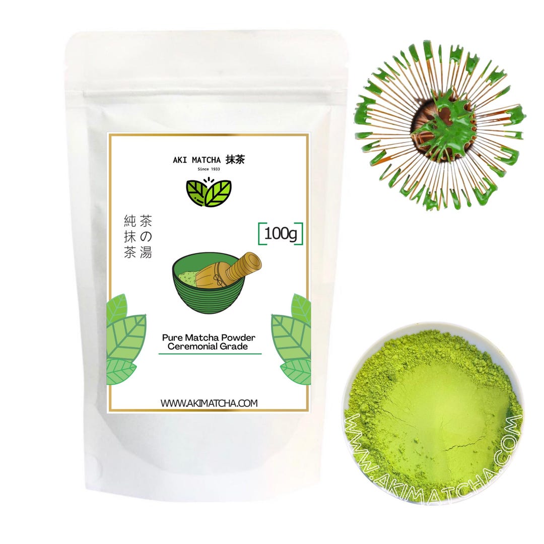 AKI MATCHA - Japanese Pure Matcha Green Tea Powder | Stone Milled ...