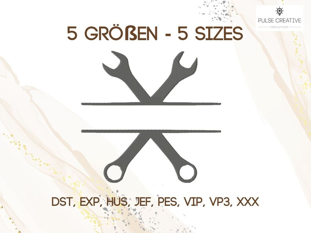 Mechanic Embroidery Design Trendy, Tools Embroidery Design, Lineman ...