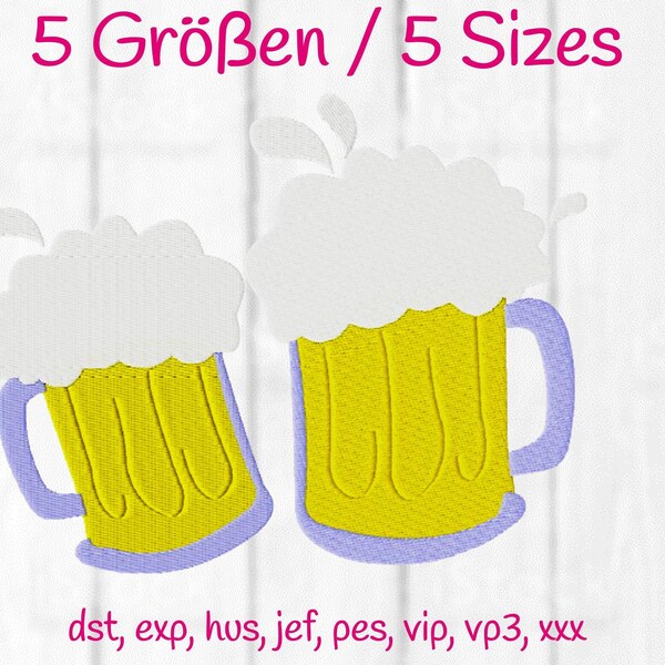 Beer Embroidery - Etsy