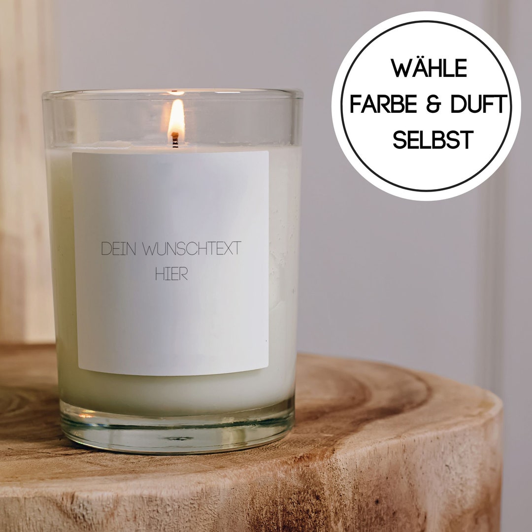 Candle in Glass With Saying, Personalized Gifts for Girlfriend for ...