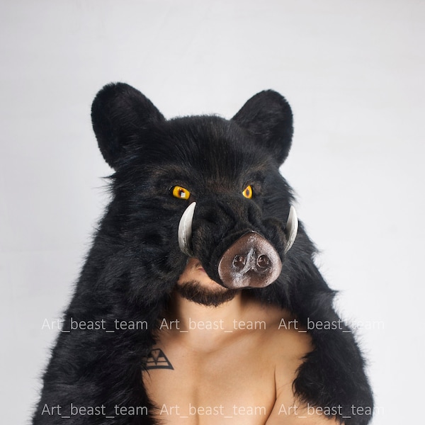 Boar Mask - Etsy