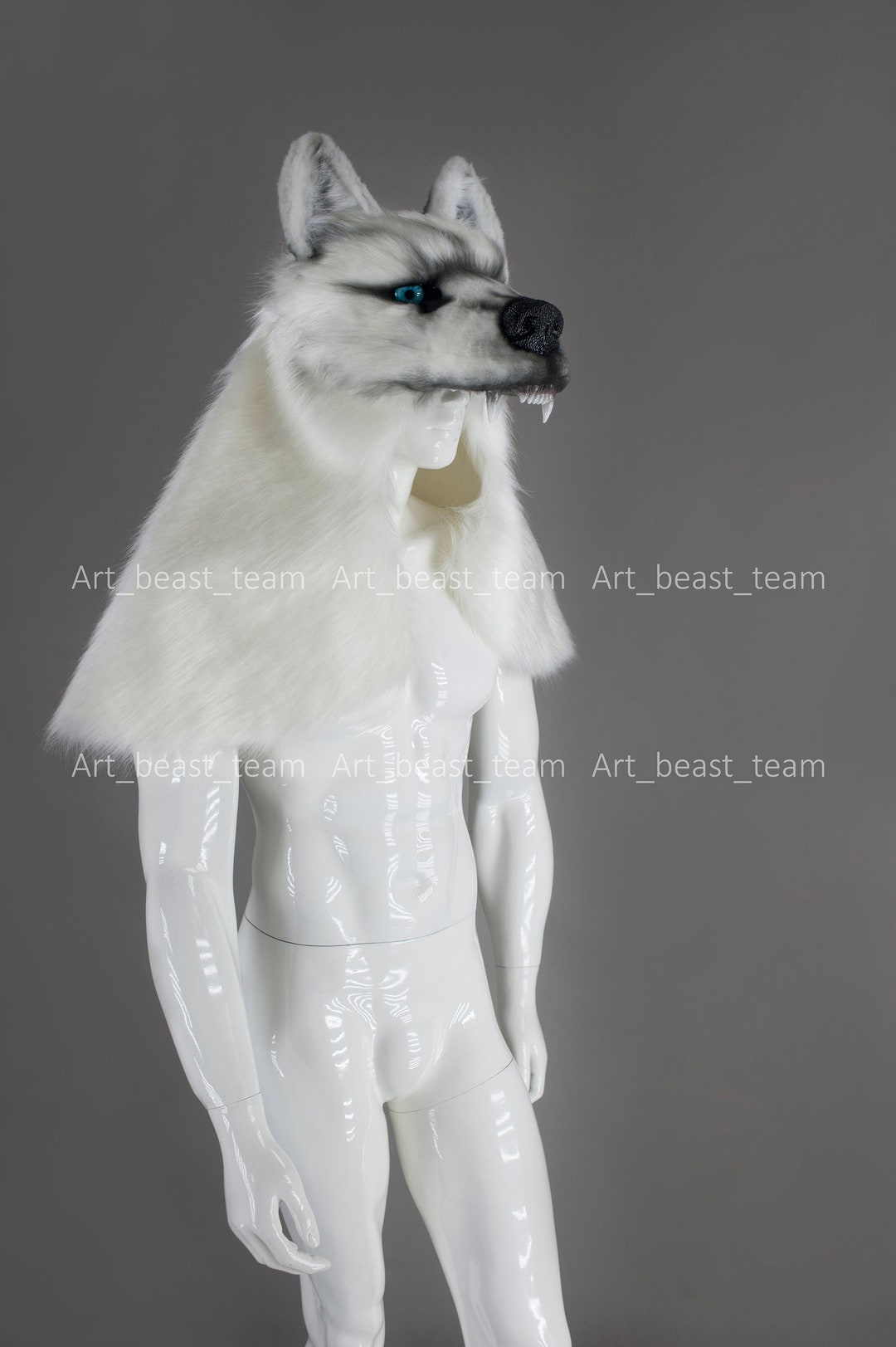 Bear Headdress, White Bear Mask, Animal Friendly, White Bear Headdress ...