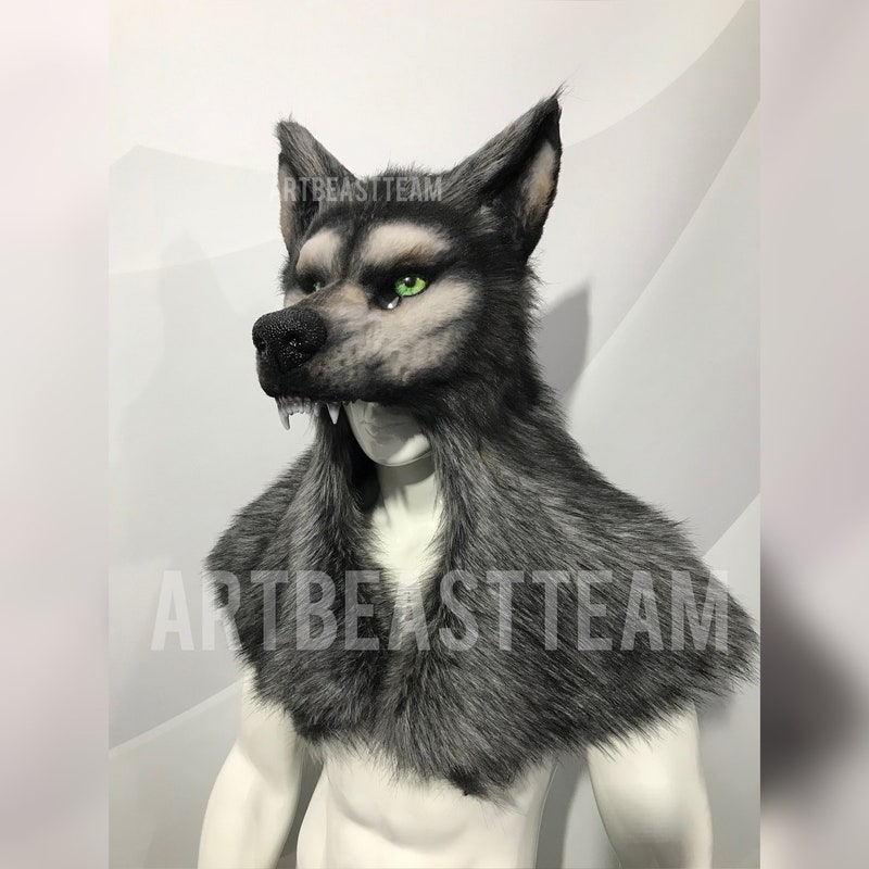 Wolf Mask - Etsy
